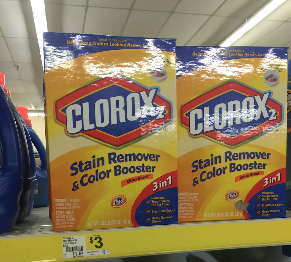 Dollar General: Clorox2 Stain Fighter & Color Booster Dry Bleach ONLY ...
