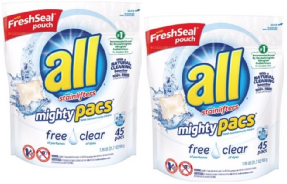Dollar General: All Mighty Pacs or Powercore Pacs Laundry Detergent ...